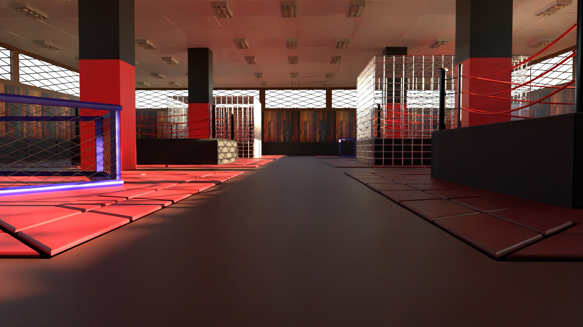 3D MMA Training Centre - TurboSquid 2179957