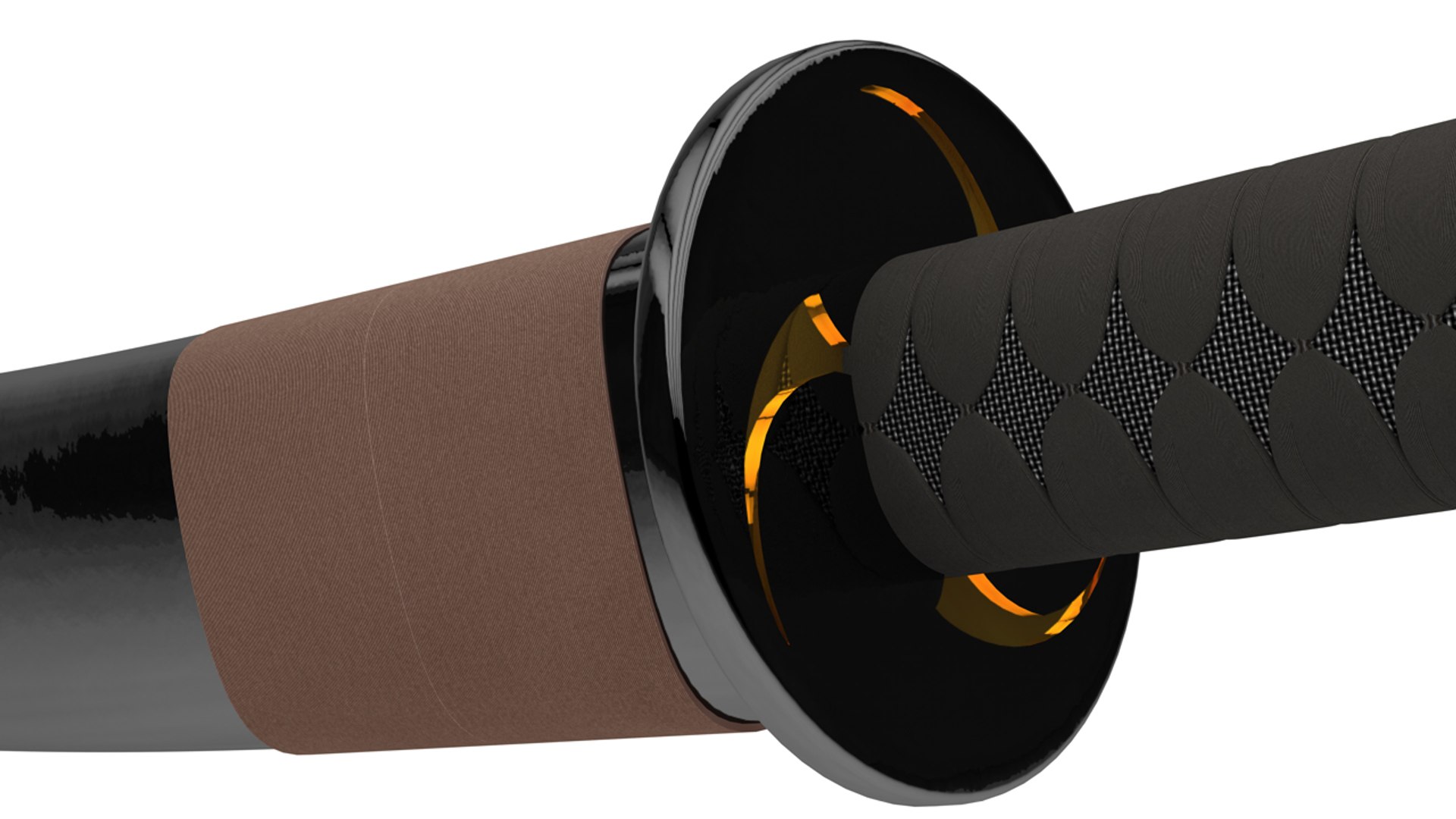 Samurai Katana Case Stand 3d Model