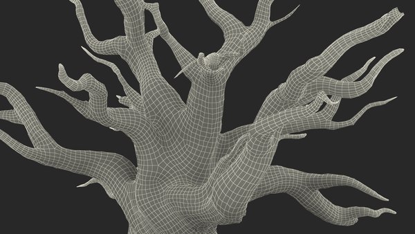 3D Round Soil Ground Island with Dead Tree model - TurboSquid 1835891