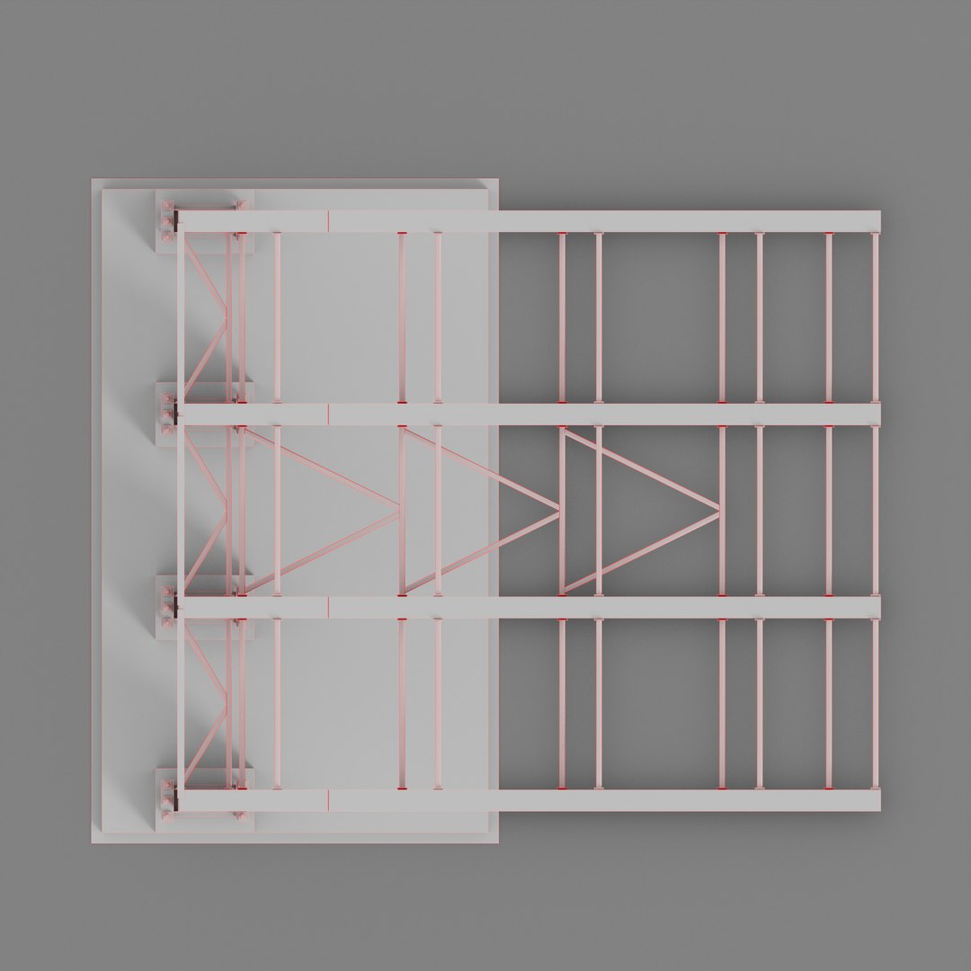 Metal Bus Stop Model - TurboSquid 2236425