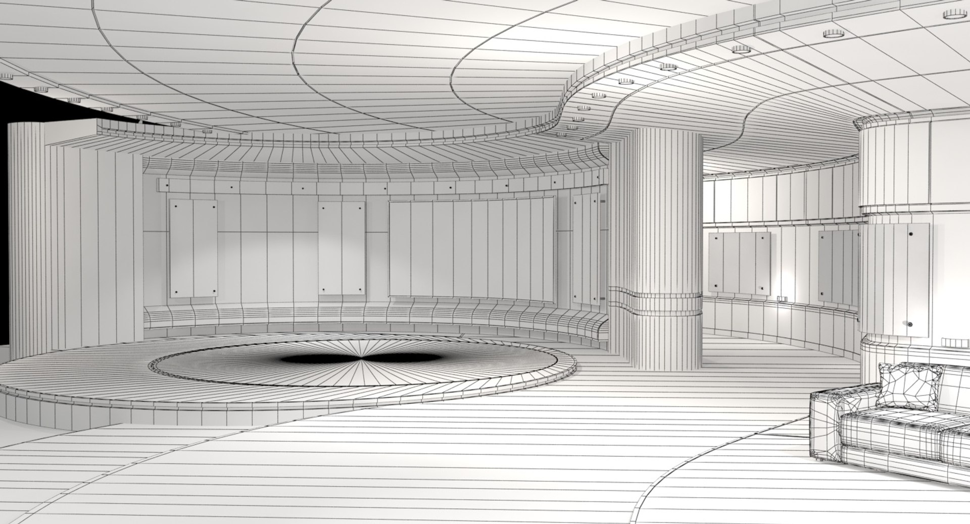 3D Virtual Set Studio Model - TurboSquid 1396984