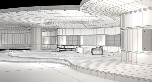 3D virtual set studio model - TurboSquid 1396984