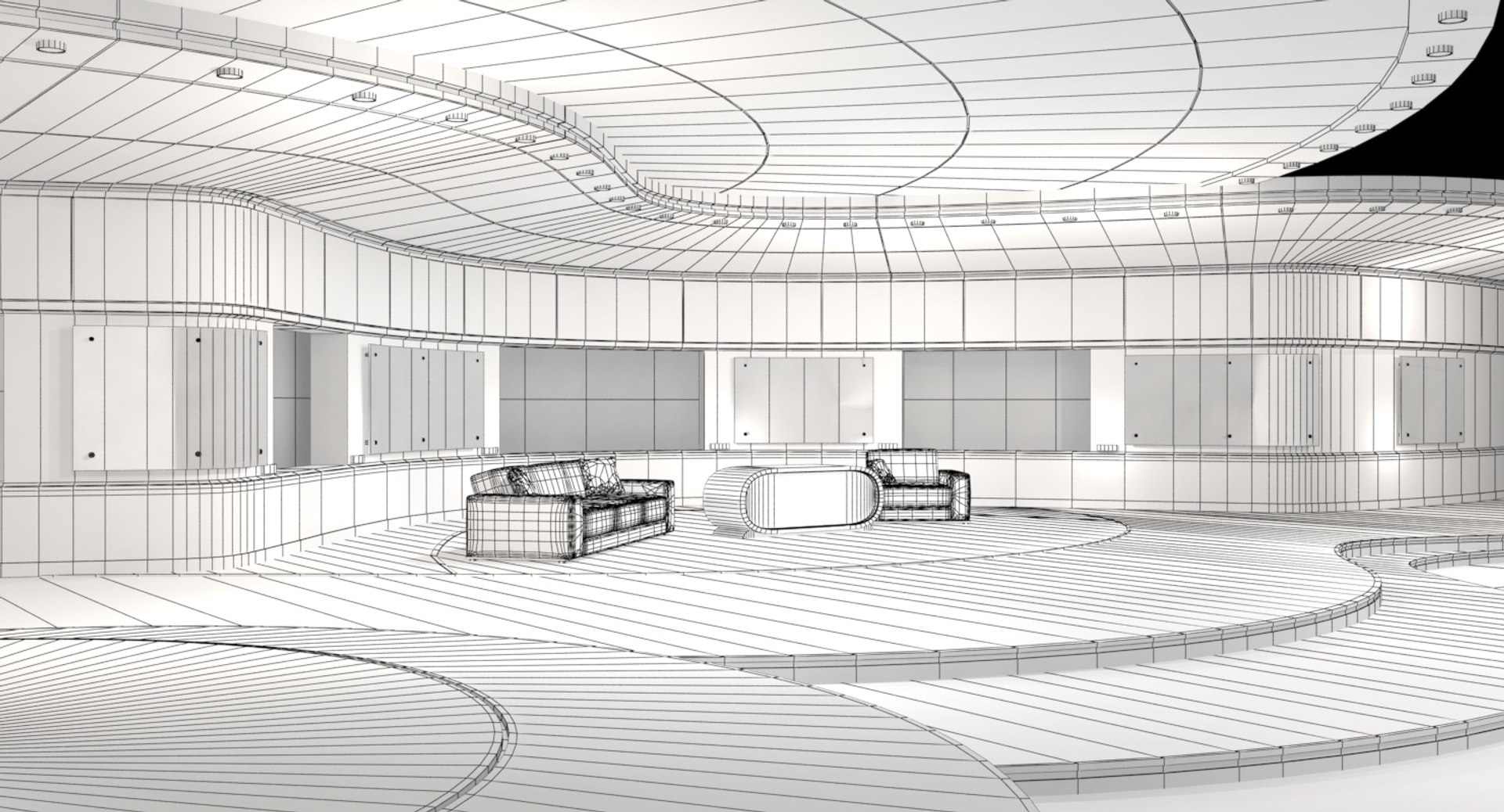 3D Virtual Set Studio Model - TurboSquid 1396984