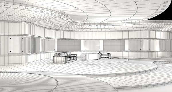 3D virtual set studio model - TurboSquid 1396984