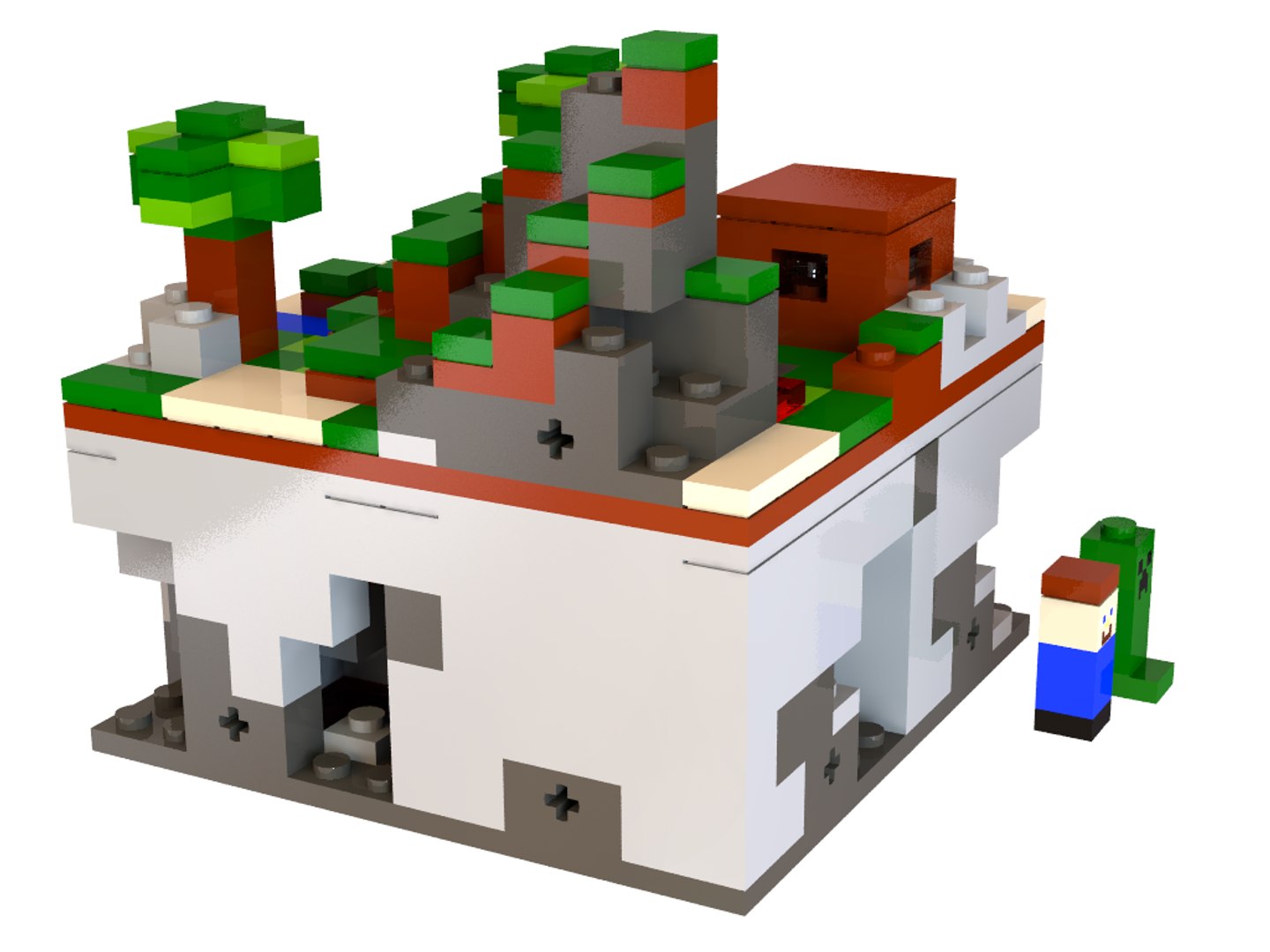 obj minecraft micro world
