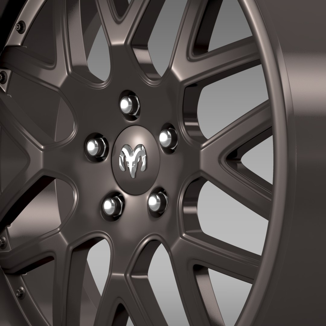 3d model of dodge vin diesel