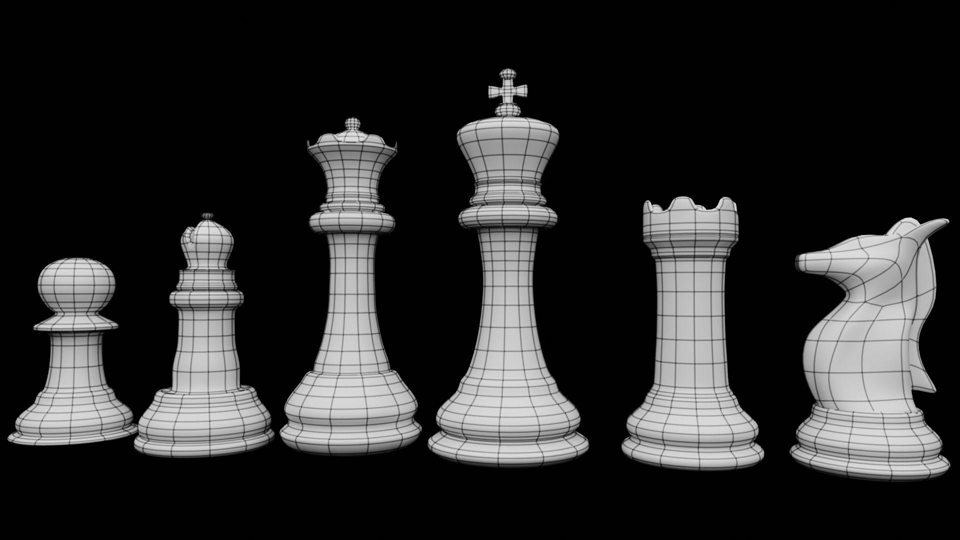 Chess Board 3D - TurboSquid 2331462