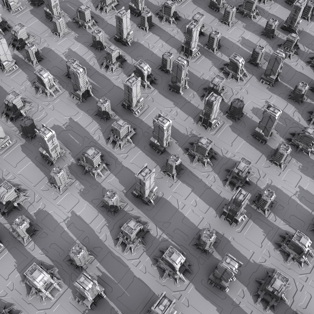 Starbase Building 3d Max