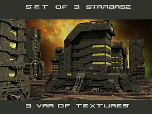 3D Starbase Models - Browse & Download Formats - TurboSquid