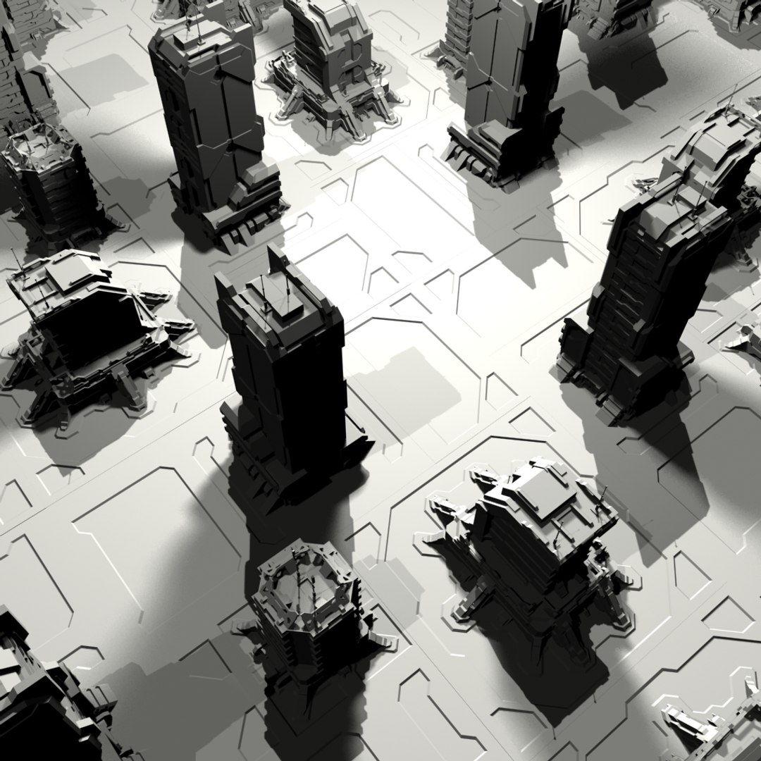 Starbase Building 3d Max