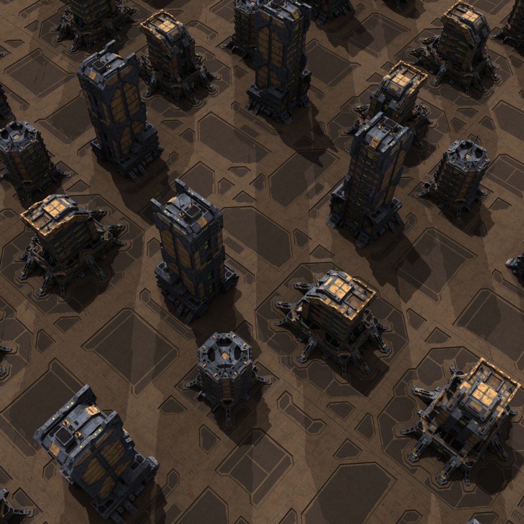 Starbase Building 3d Max