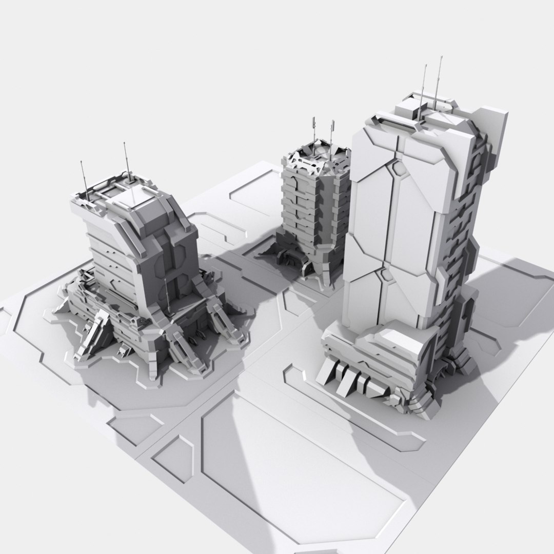 Starbase Building 3d Max