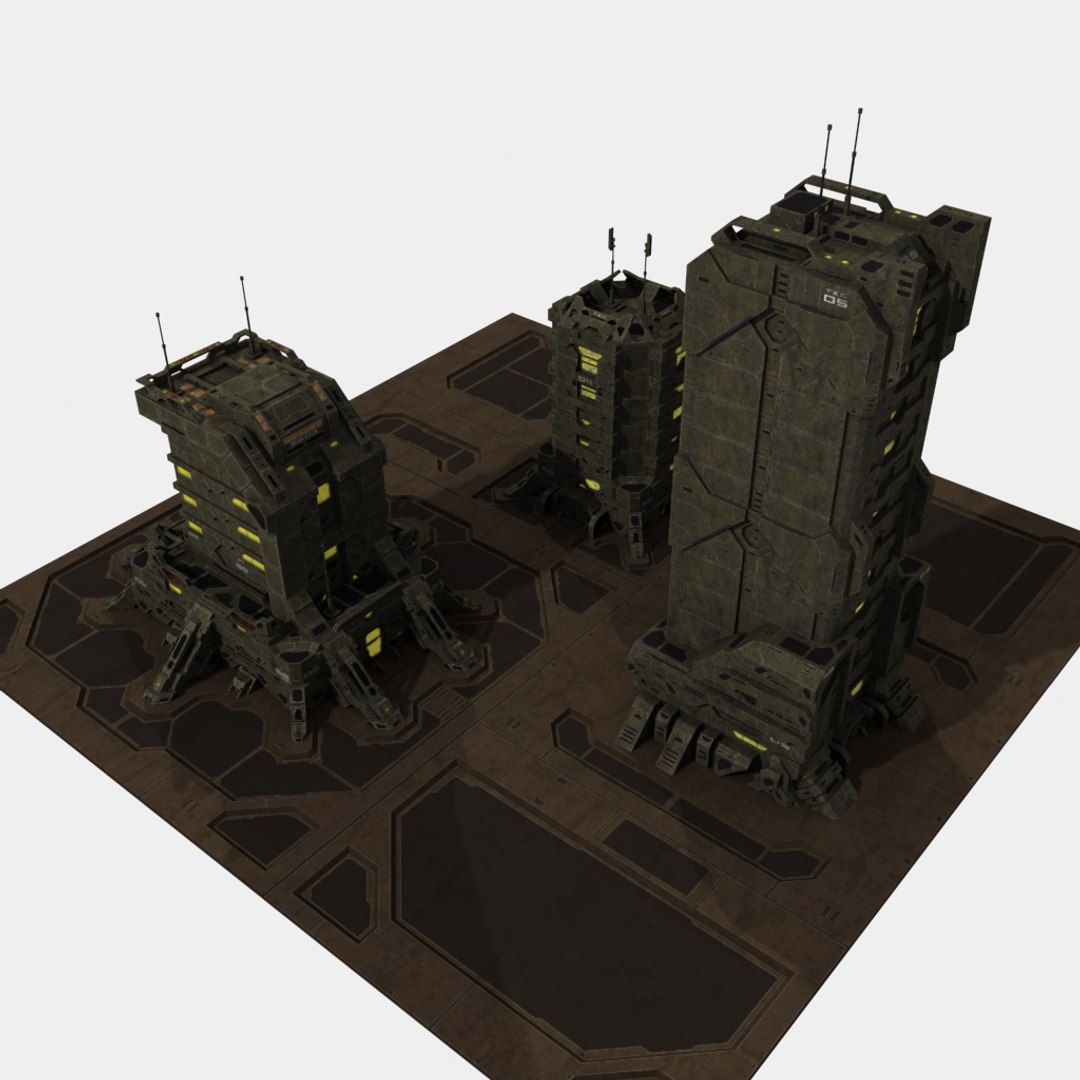 Starbase Building 3d Max