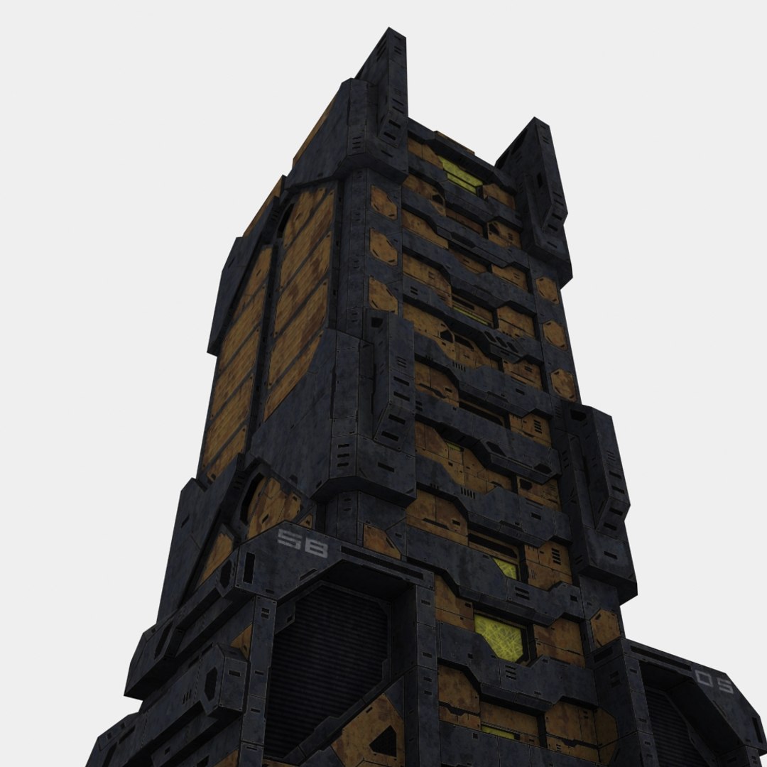 Starbase Building 3d Max