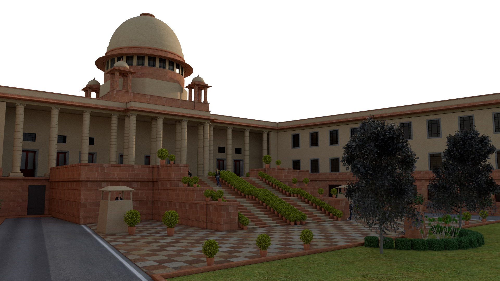 3D court model - TurboSquid 1679866