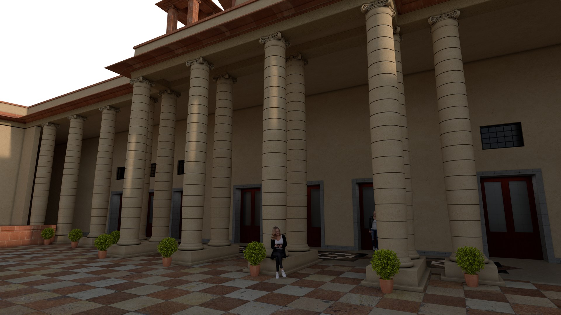 3D Court Model - TurboSquid 1679866
