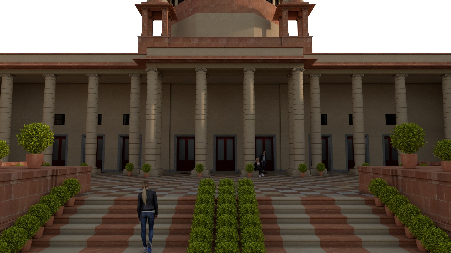 3D Court Model - TurboSquid 1679866