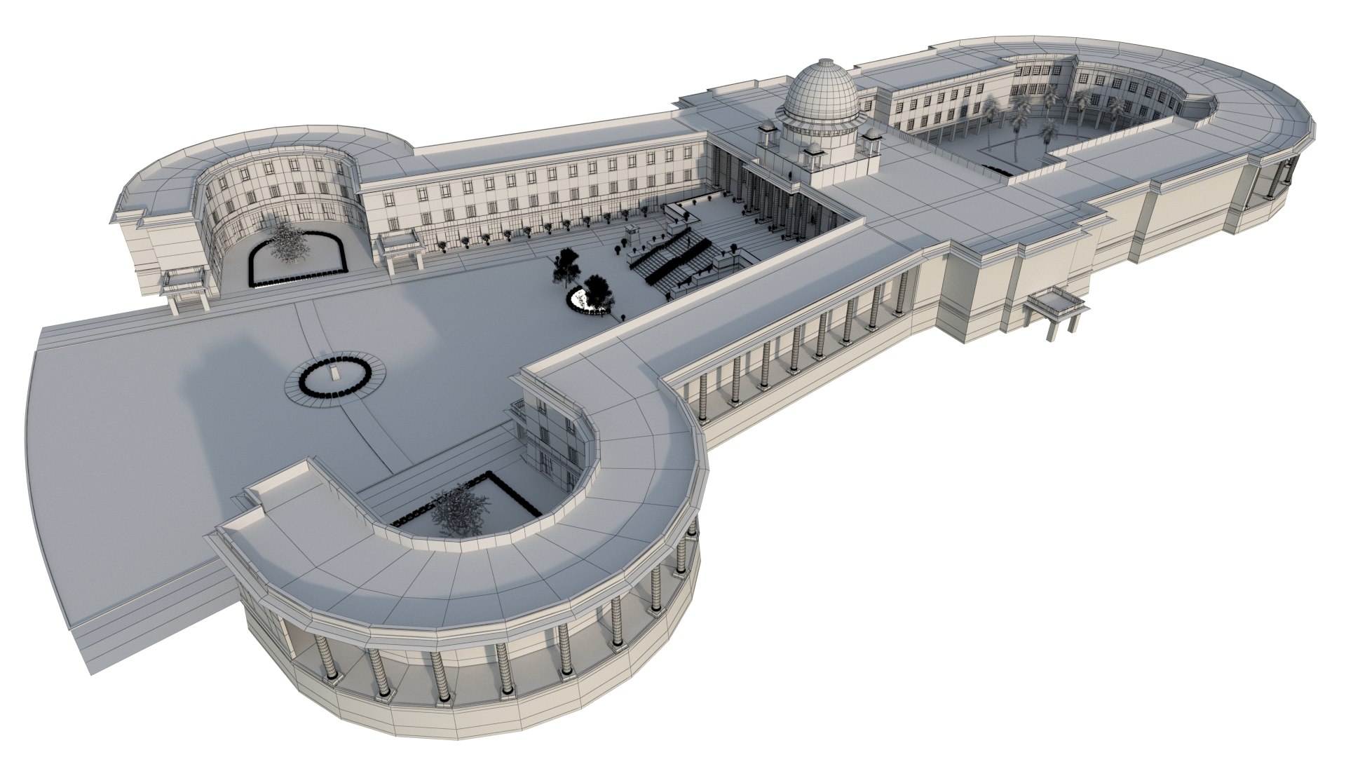 3D Court Model - TurboSquid 1679866