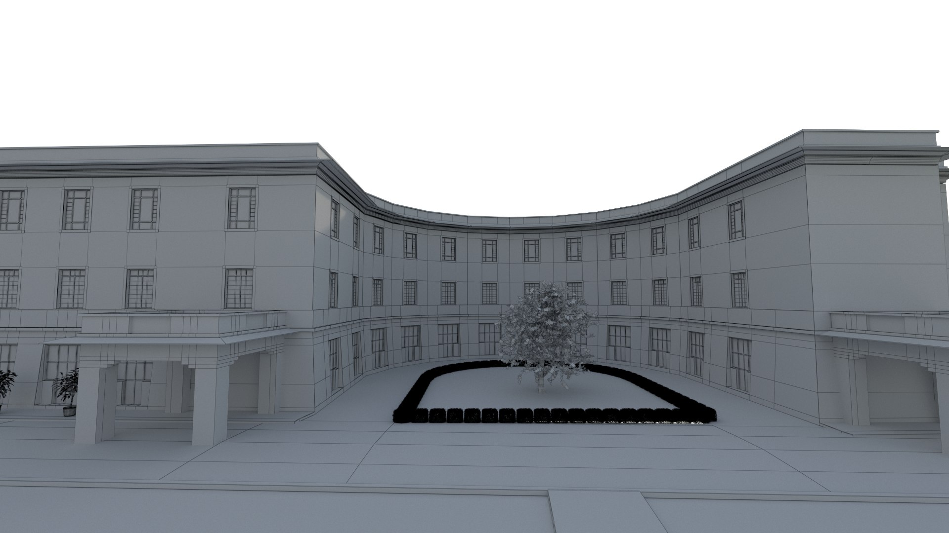 3D Court Model - TurboSquid 1679866
