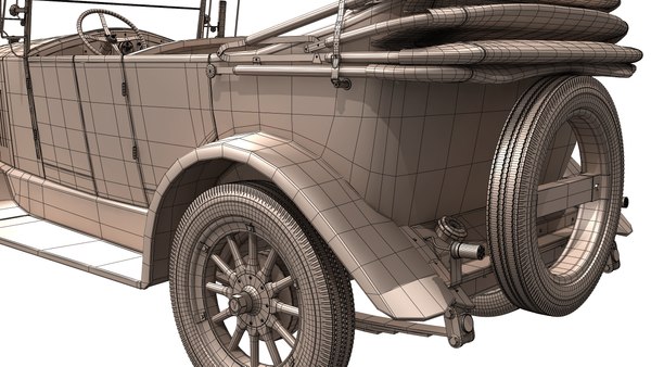 Volvo OV4 1927 - 1929 3D model - TurboSquid 1806284