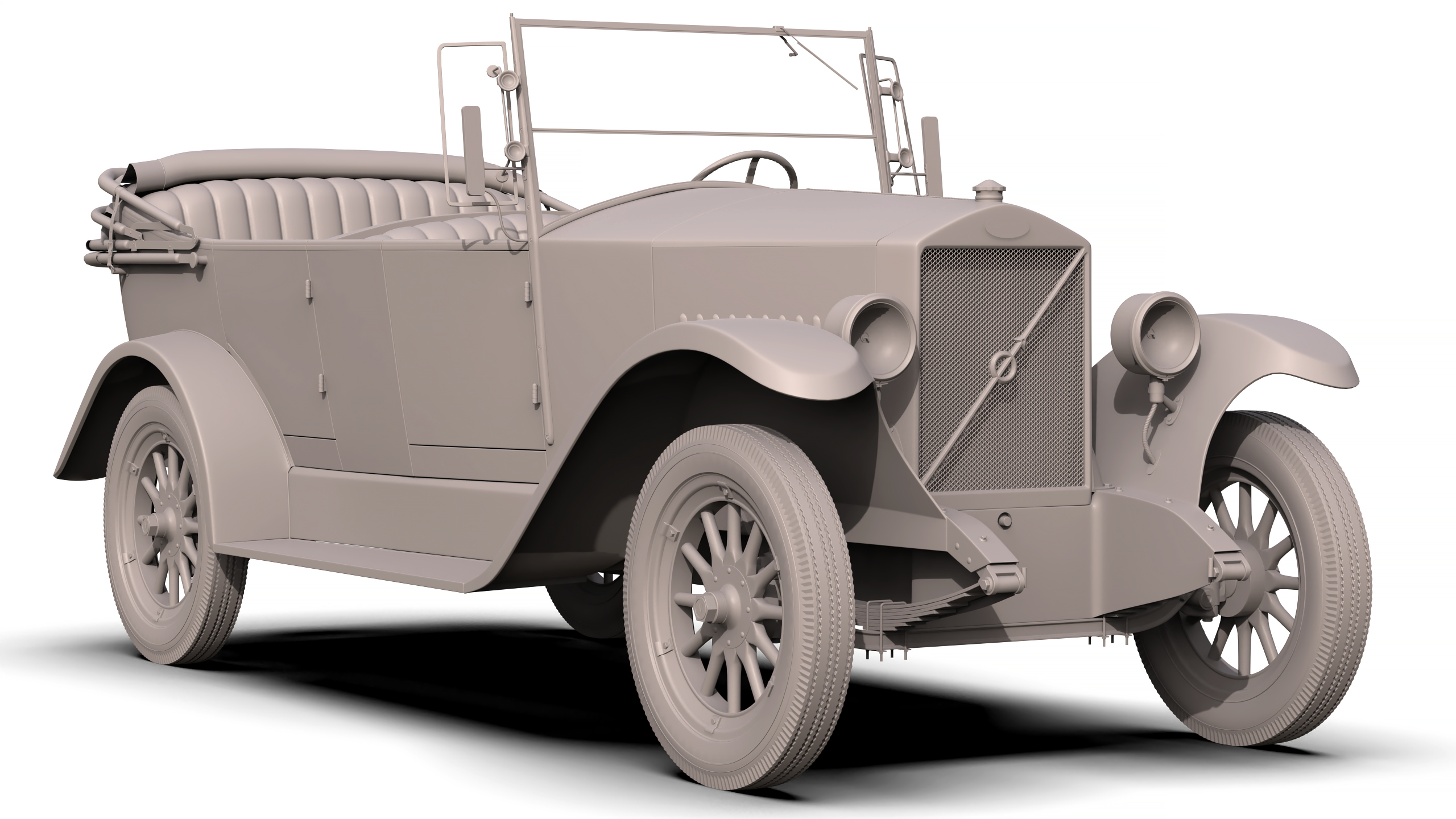 Volvo OV4 1927 - 1929 3D model - TurboSquid 1806284