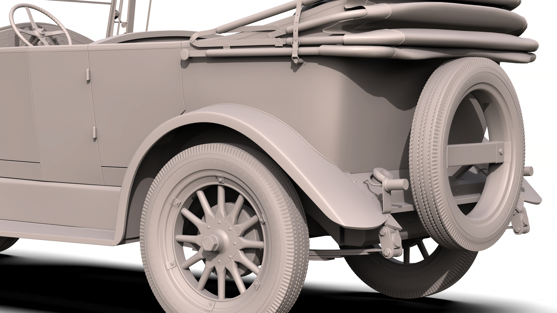Volvo OV4 1927 - 1929 3D model - TurboSquid 1806284