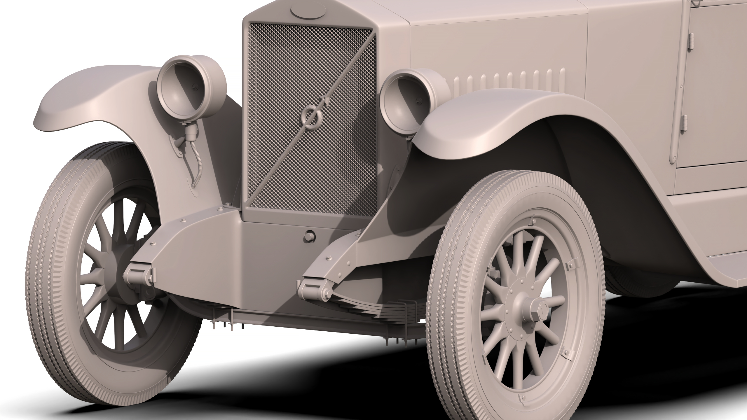 Volvo OV4 1927 - 1929 3D model - TurboSquid 1806284
