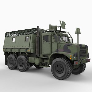 3d model m915a5 army truck