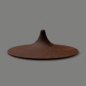 Chinese Hat 3D Model - TurboSquid 1304565