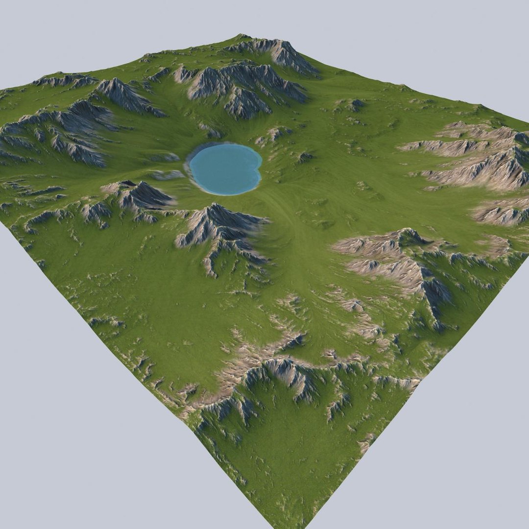 3d Mountain Landscape