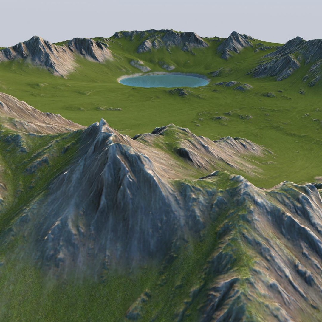 3d Mountain Landscape