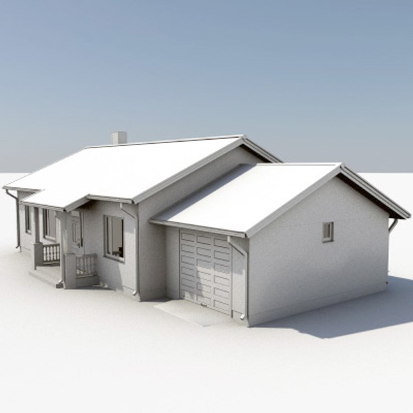3d model story house
