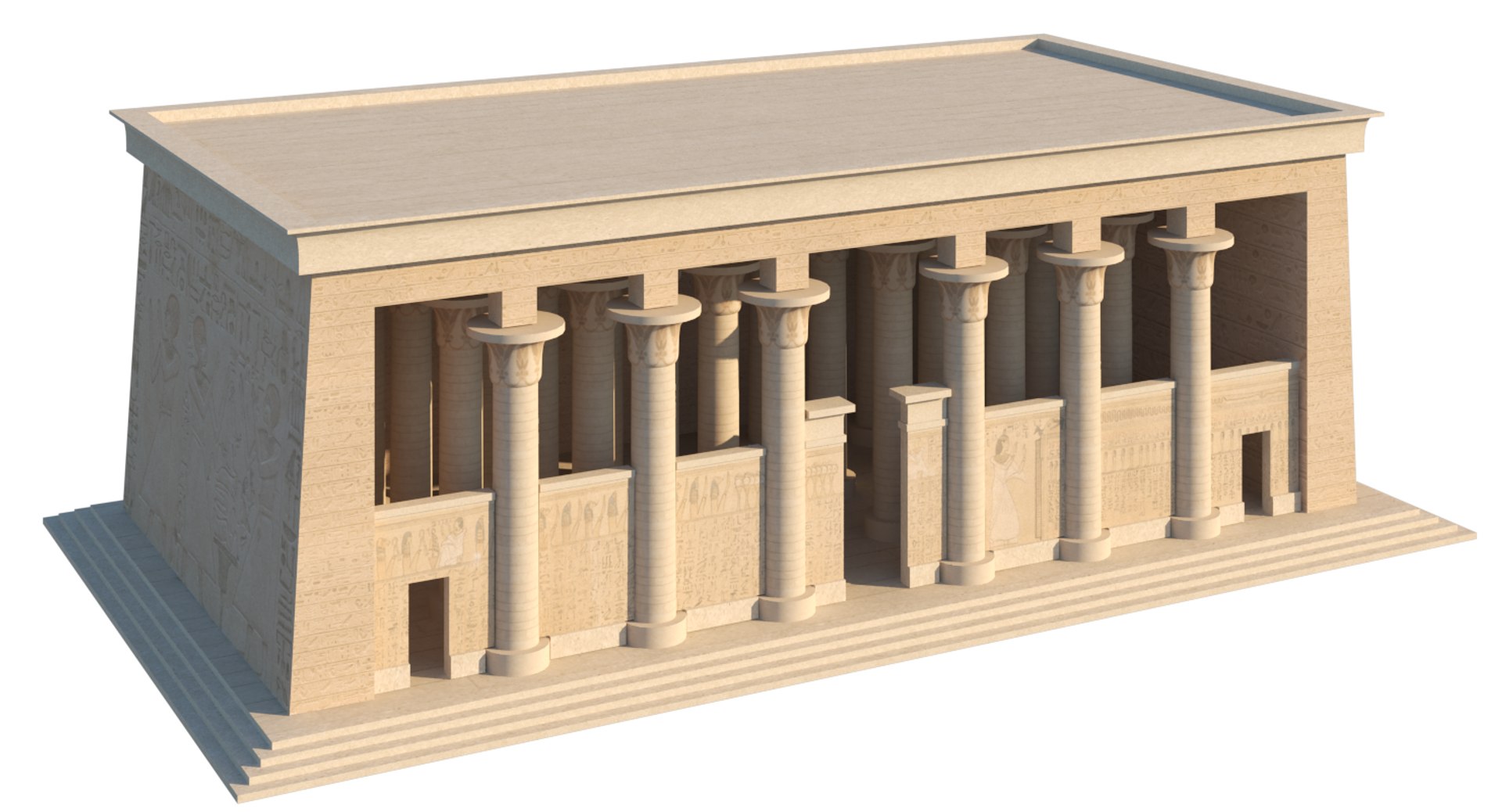 Ancient Egyptian 3D Model - TurboSquid 1254666