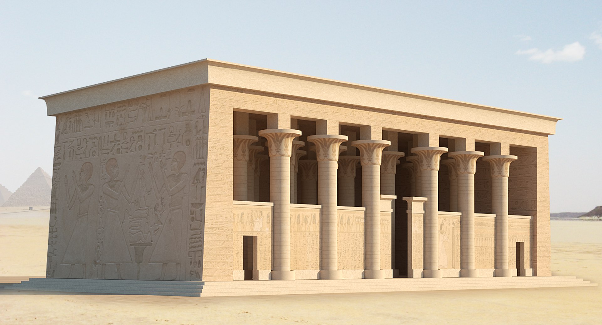 Ancient Egyptian 3D Model - TurboSquid 1254666