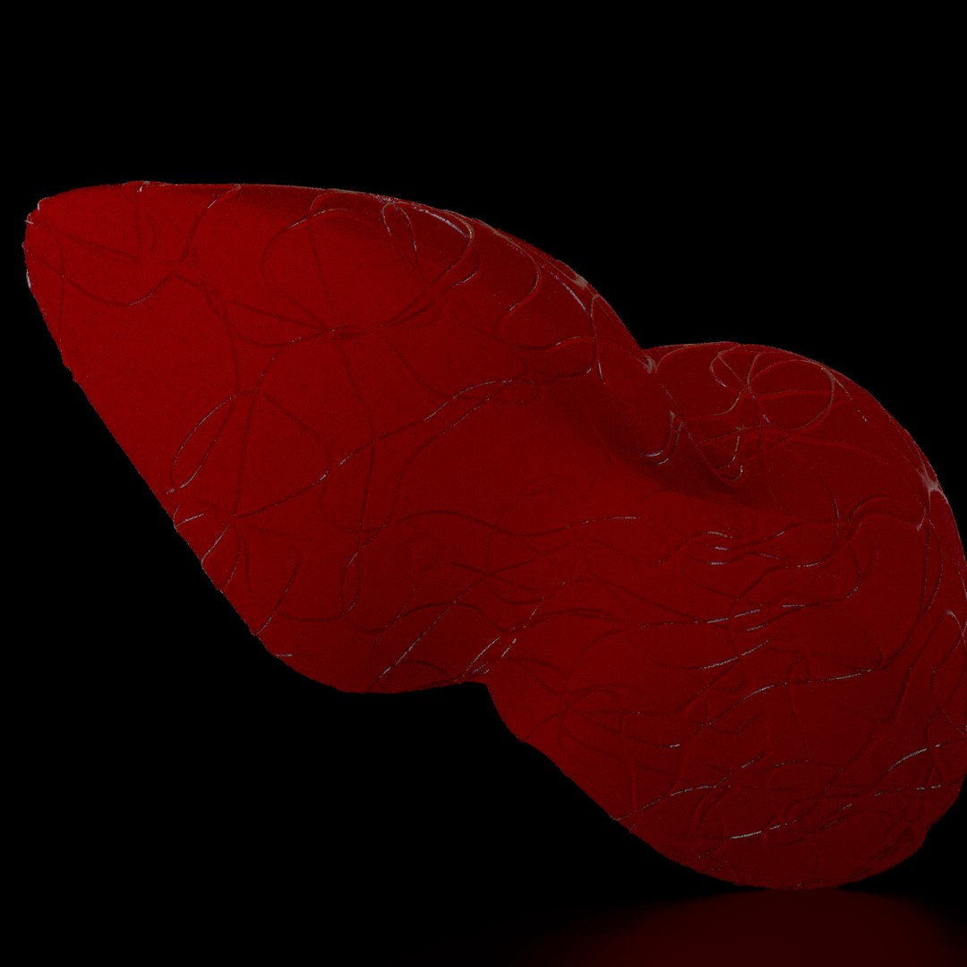 3D Render Human Liver - TurboSquid 1366442