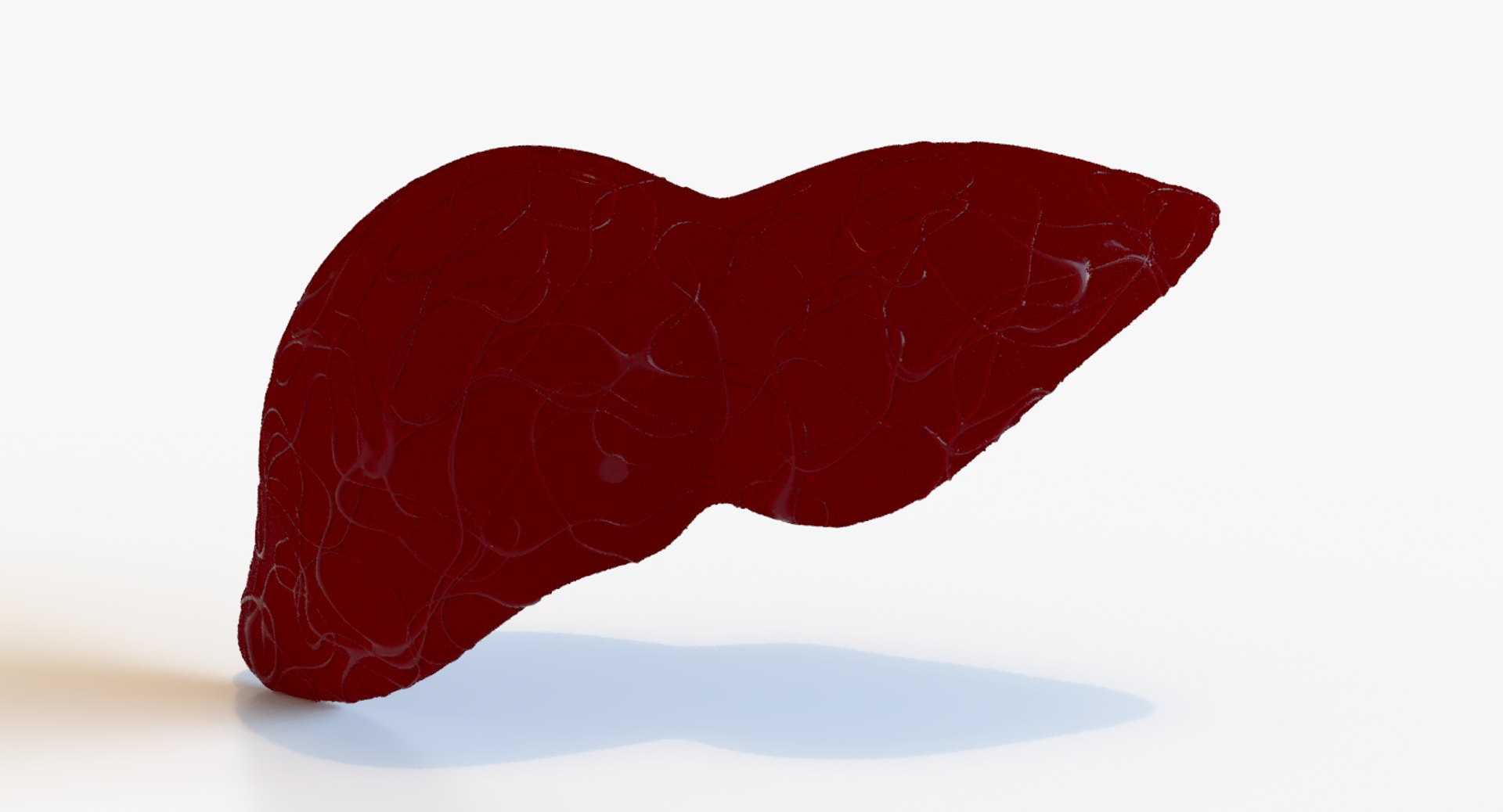 3D Render Human Liver - TurboSquid 1366442