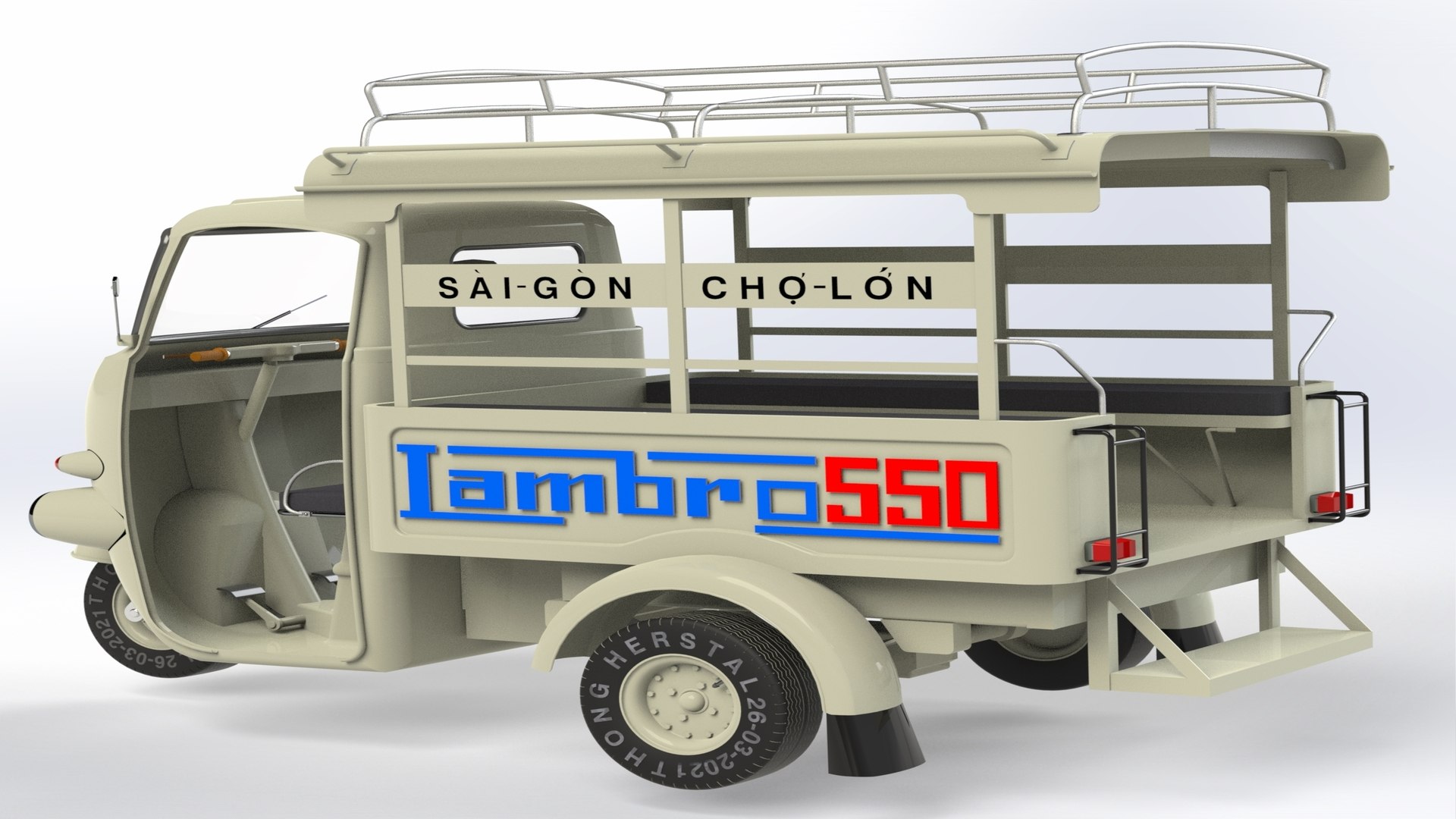 3D Model The Lambro 550 - TurboSquid 1868697