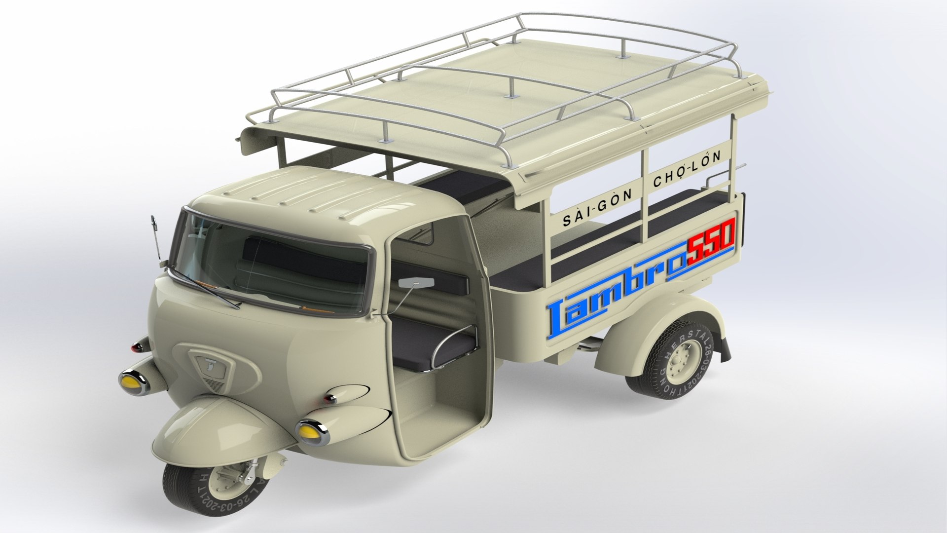 3D Model The Lambro 550 - TurboSquid 1868697