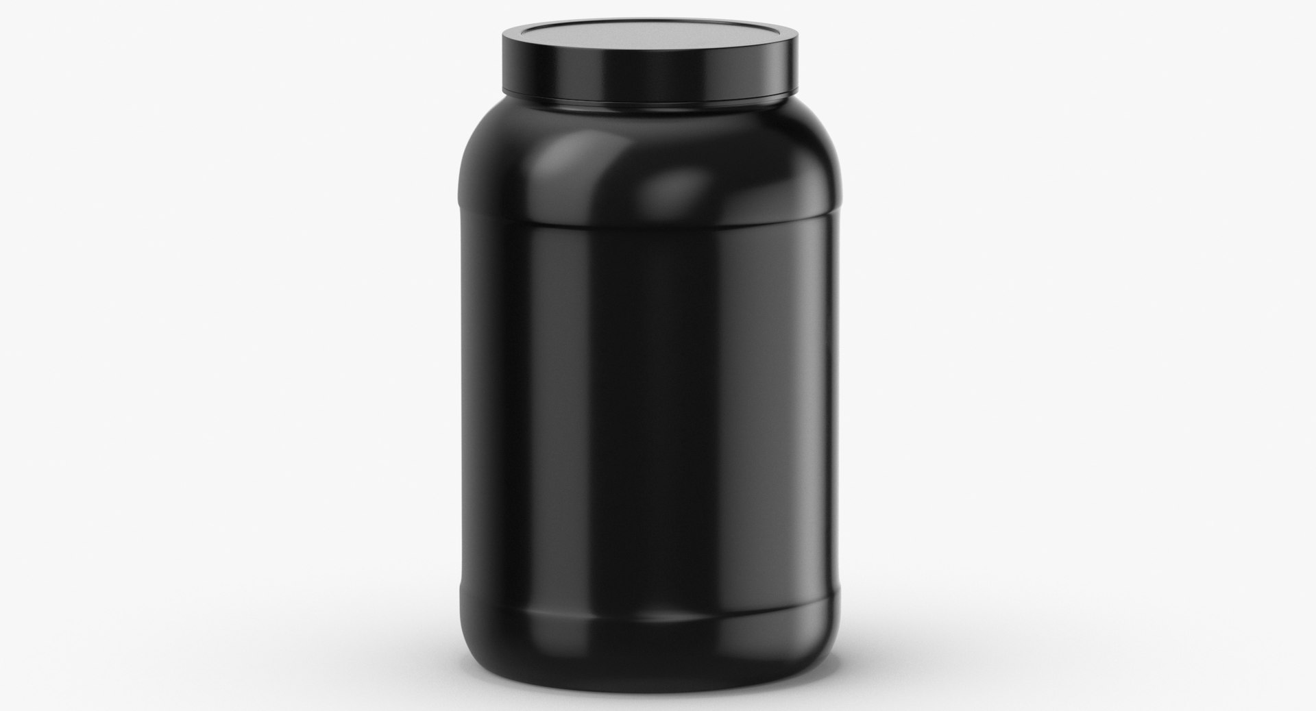 3D model 1 Gallon Plastic Bottles Black Collection - 4 Models ...