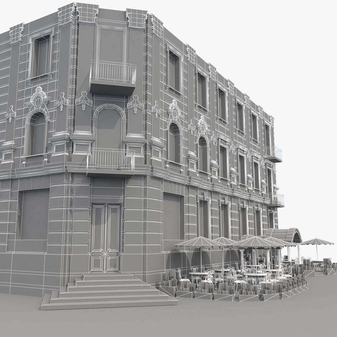 3d Model Facade Classics