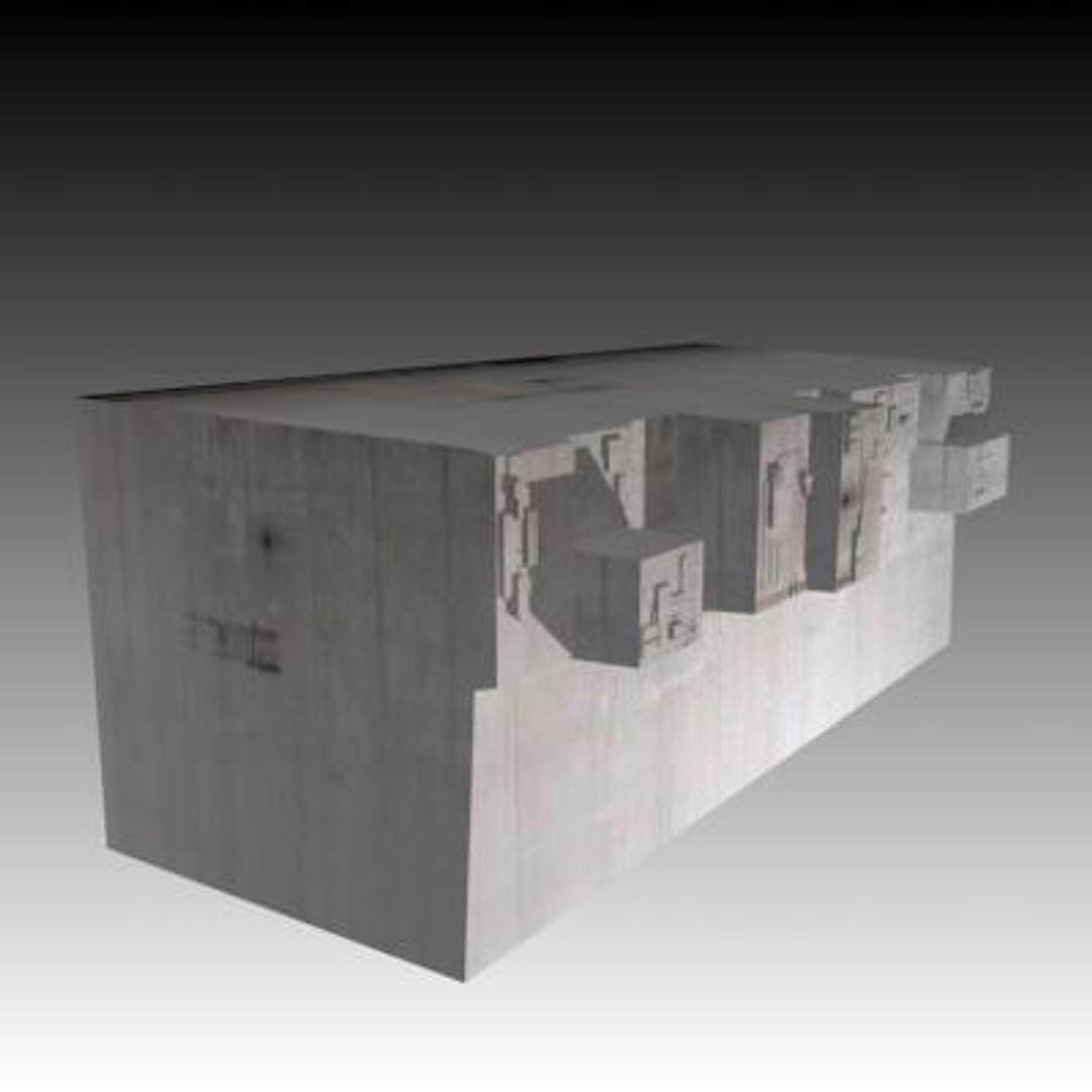 3d max block spaceship