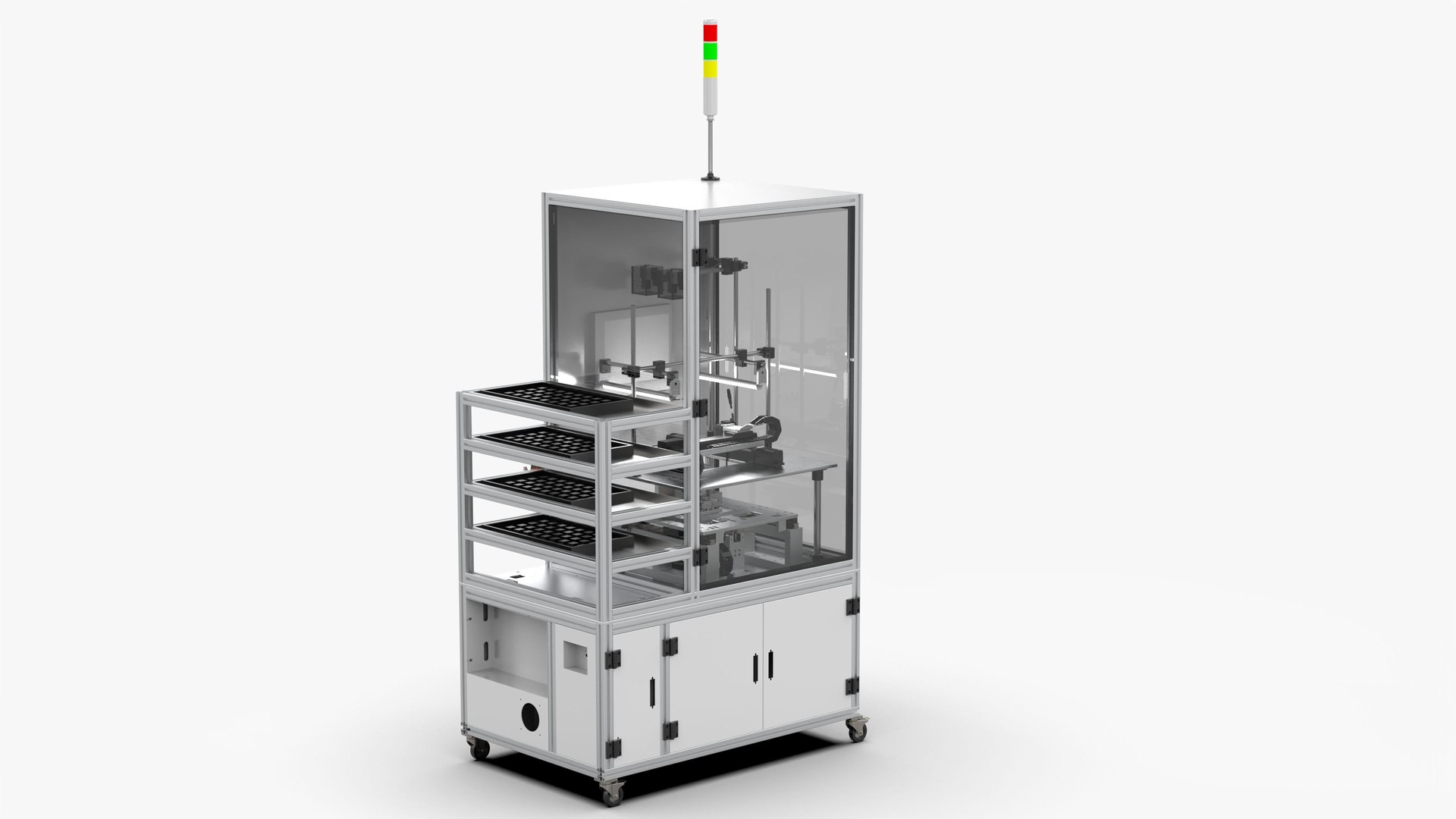 Automatic Electronic Product Visual Inspection Machine 3D model ...