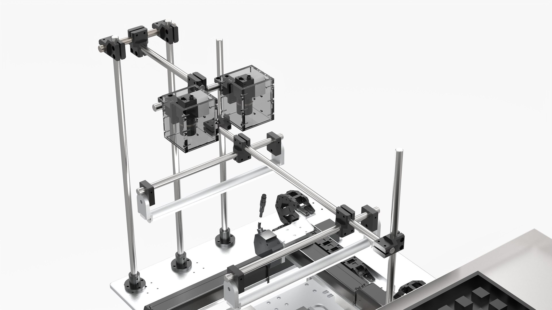 Automatic Electronic Product Visual Inspection Machine 3D model ...