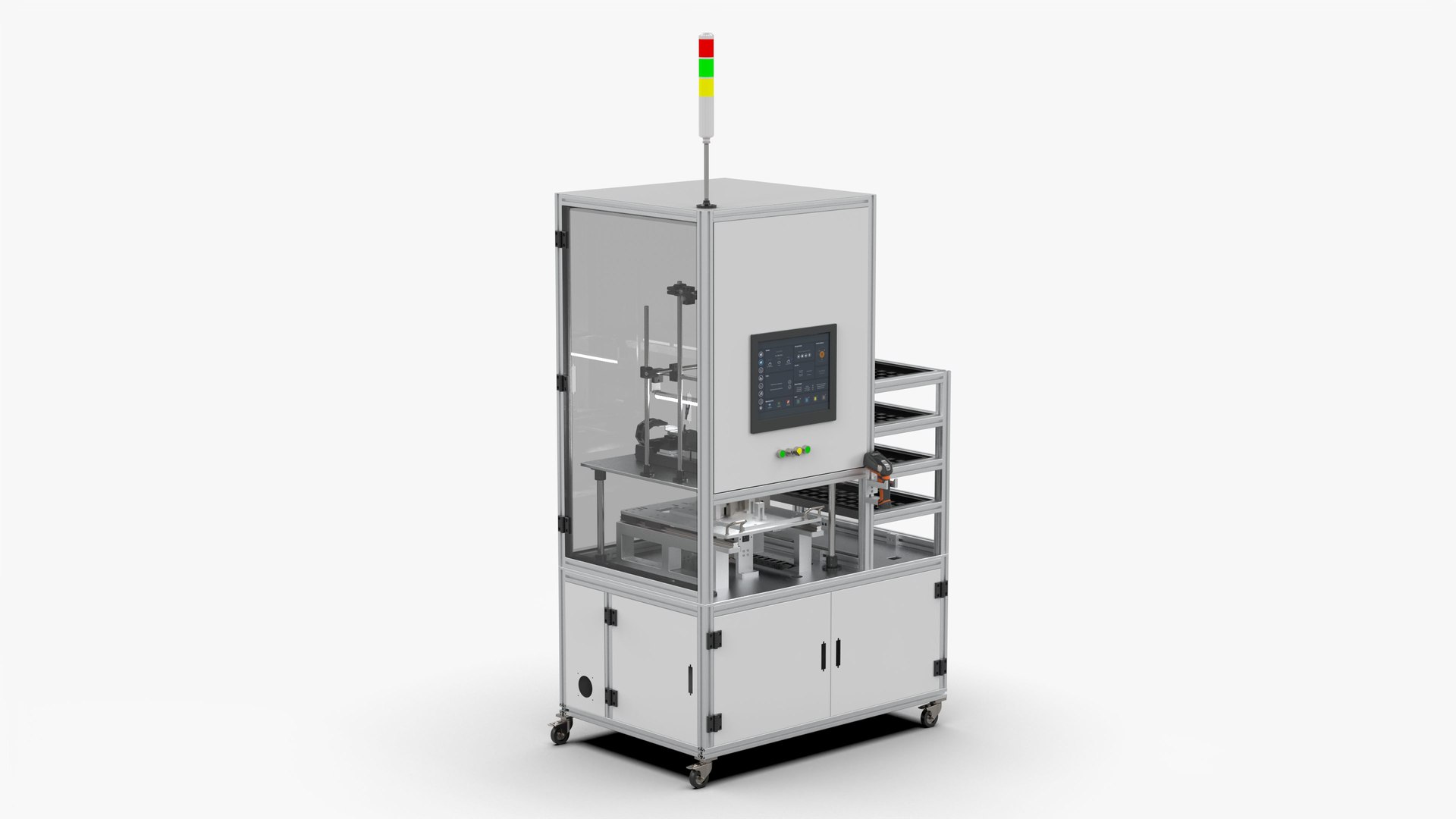 Automatic Electronic Product Visual Inspection Machine 3D model ...