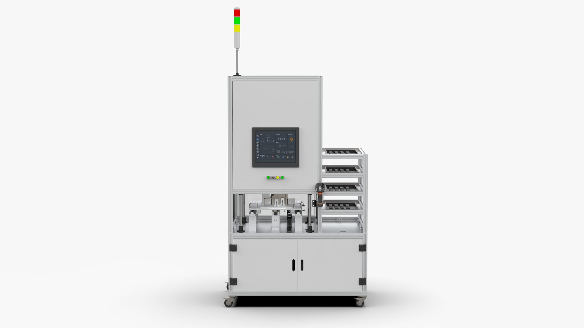 Automatic Electronic Product Visual Inspection Machine 3D model ...