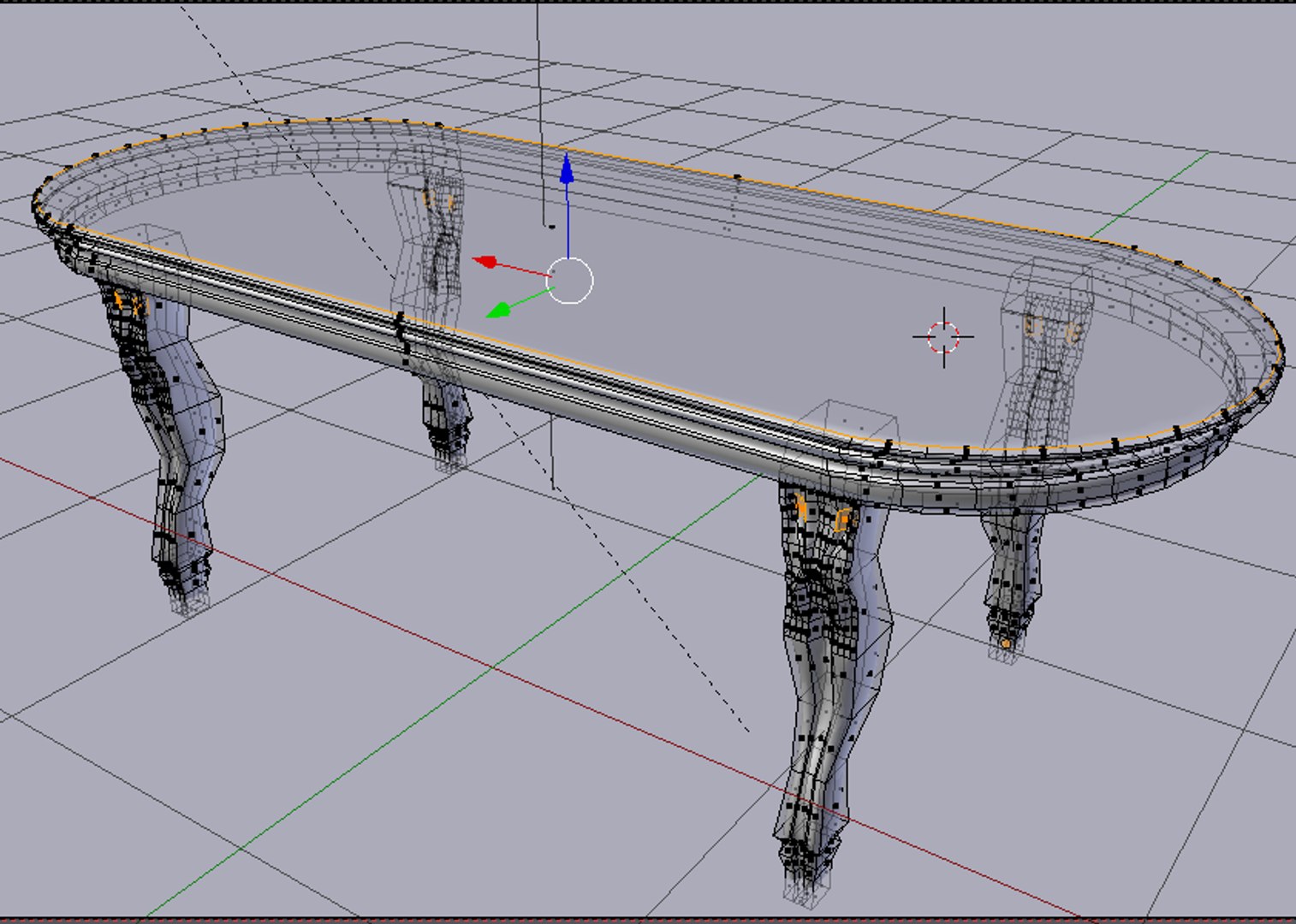 3D model classical table - TurboSquid 1346538