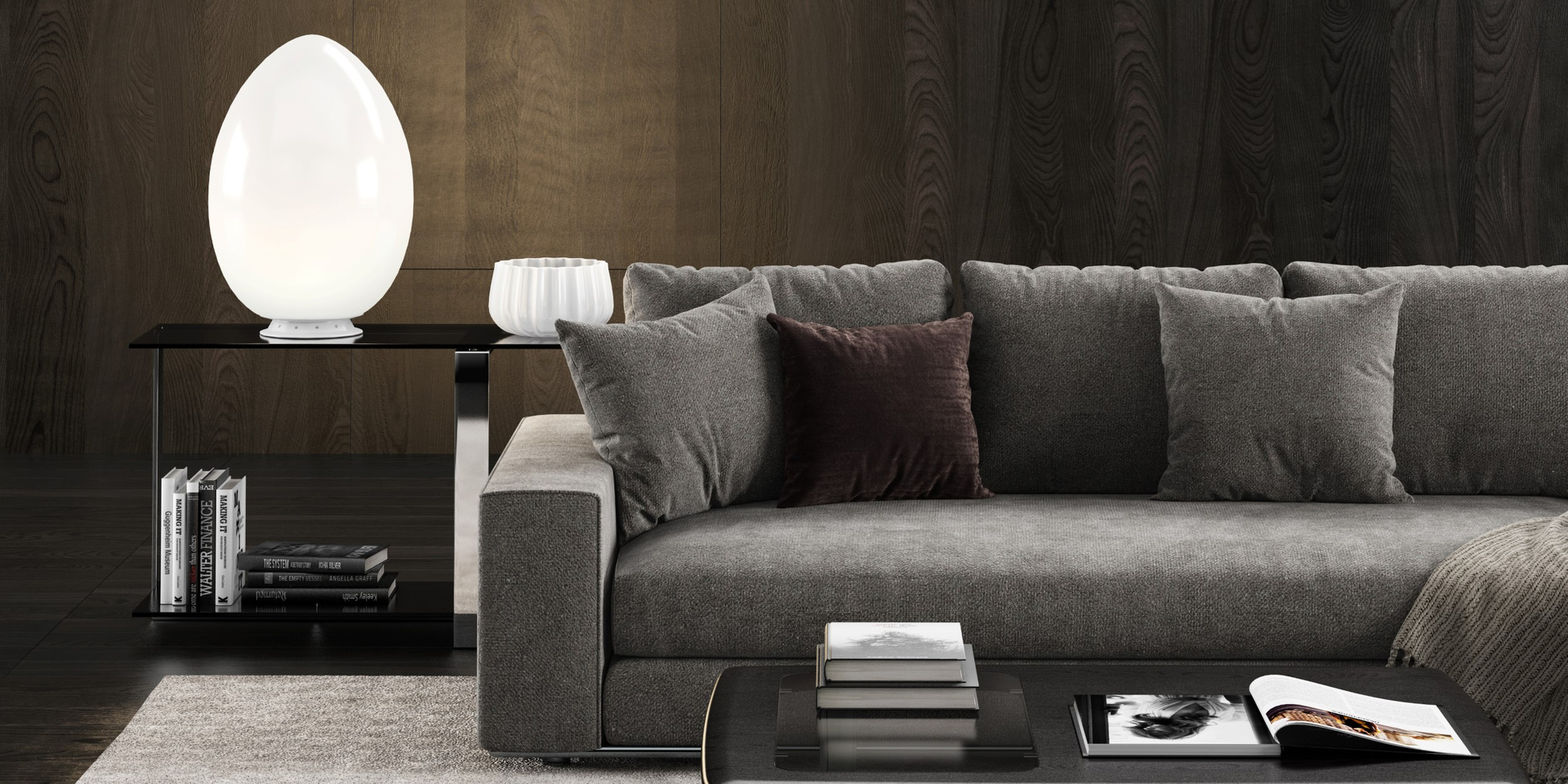 Minotti hamilton sofa 2 3D model - TurboSquid 1243062