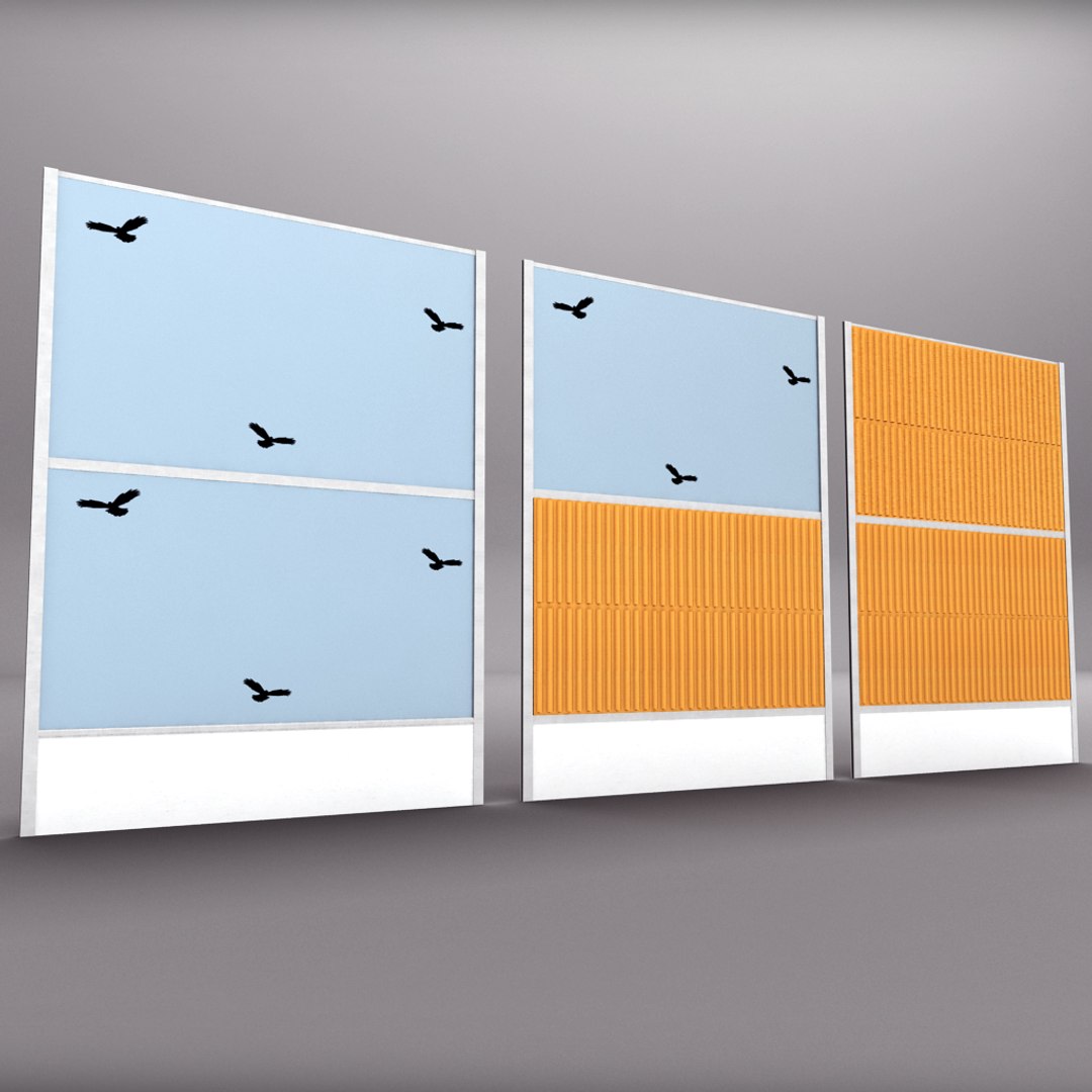 3d Noise Barrier Model