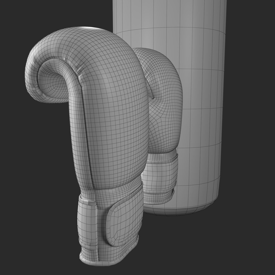 Boxing Gloves And Gear 3D Model - TurboSquid 2202430