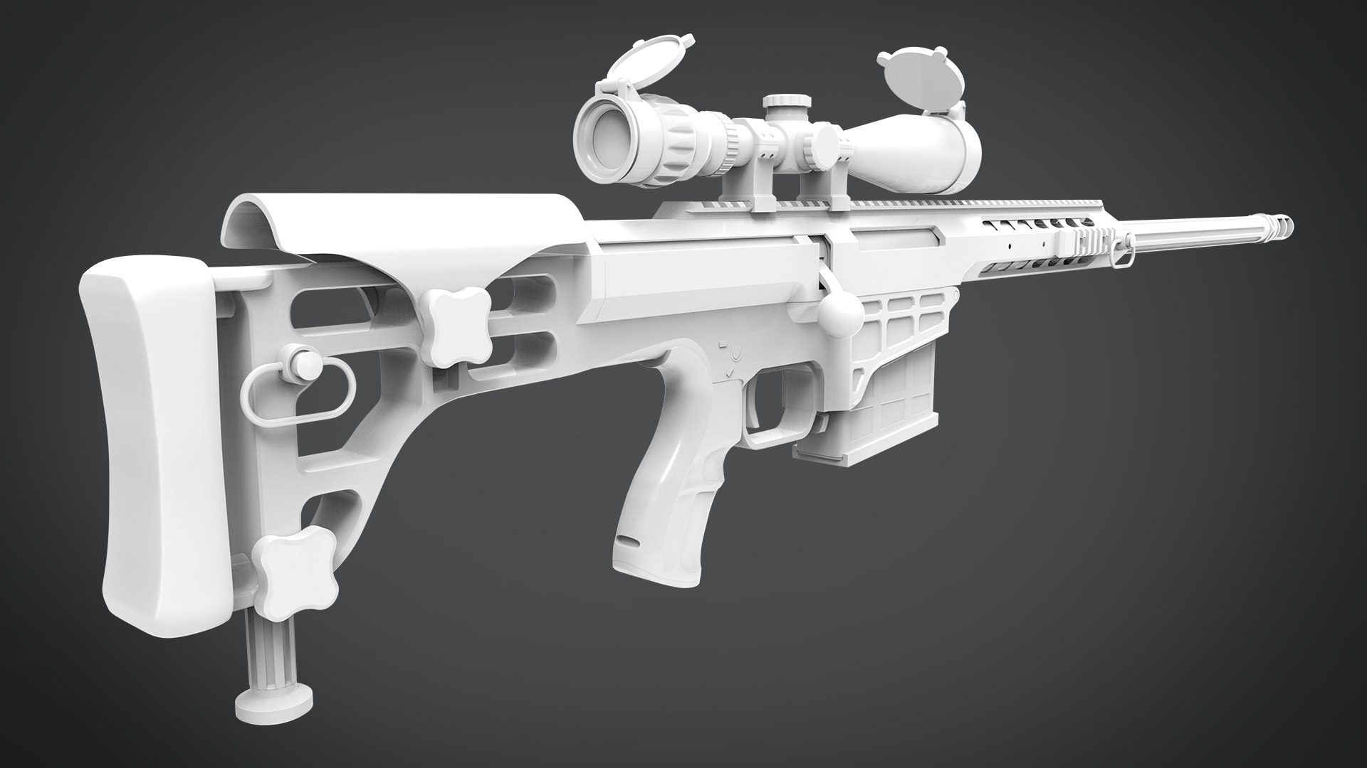 3d Barrett Modeled Renders Model